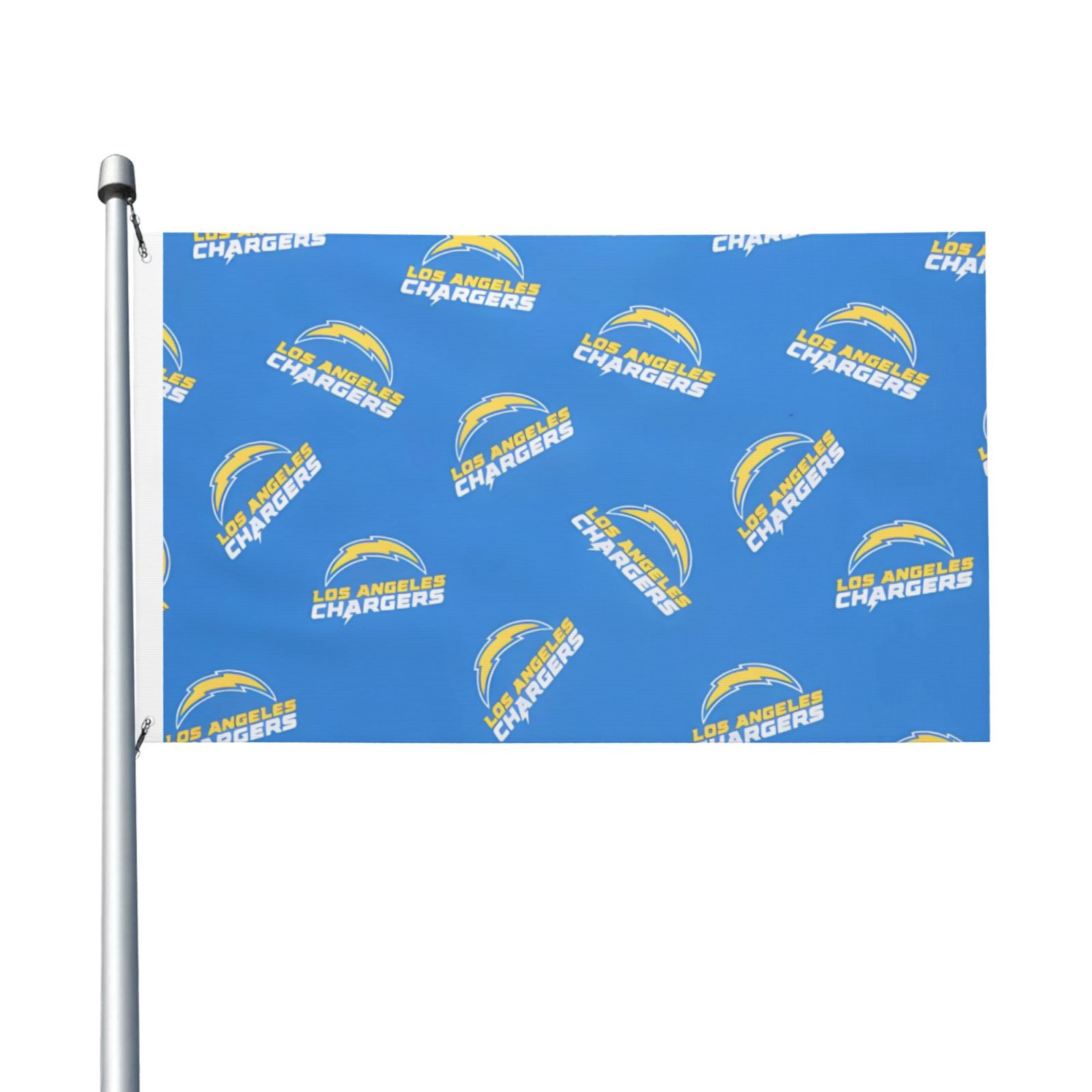 Chargers Football Team Double Sided Support Flag, Outdoor Decorative ...
