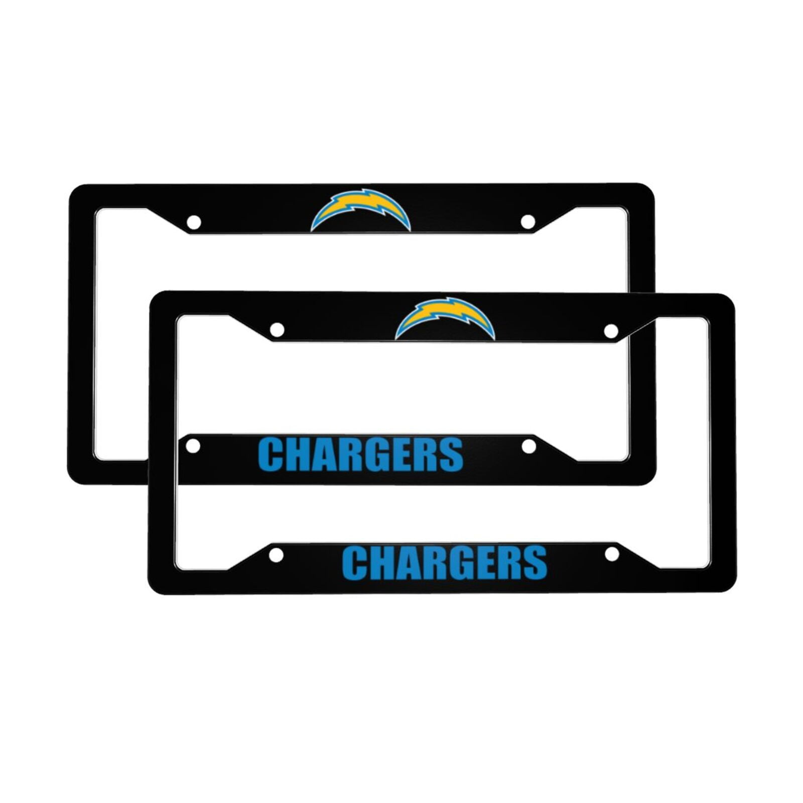 Chargers Football team customized four-hole license plate frame (one ...