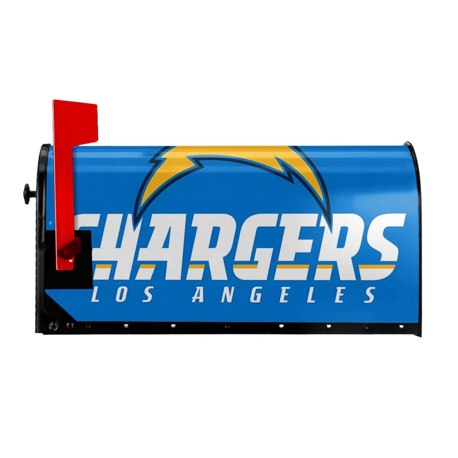 Chargers Magnetic Mailbox Cover Football Team Logo Custom Double sided ...