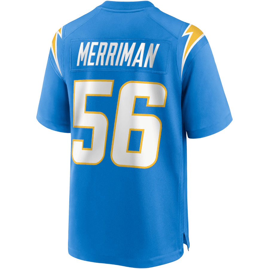 Chargers Men's Shawne Merriman#56 Player Game Jersey Team Fans Classic ...