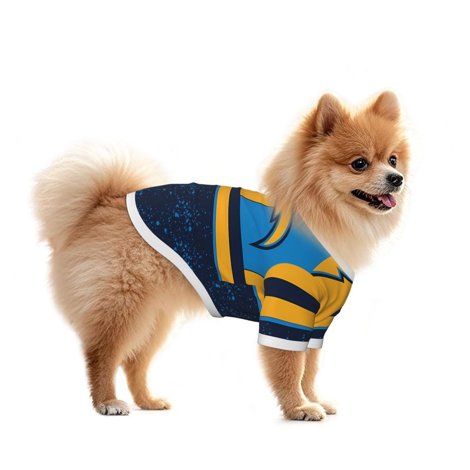 Chargers Pet Mesh Breathable T-shirt Fashion Dog Shirts Summer Puppy ...