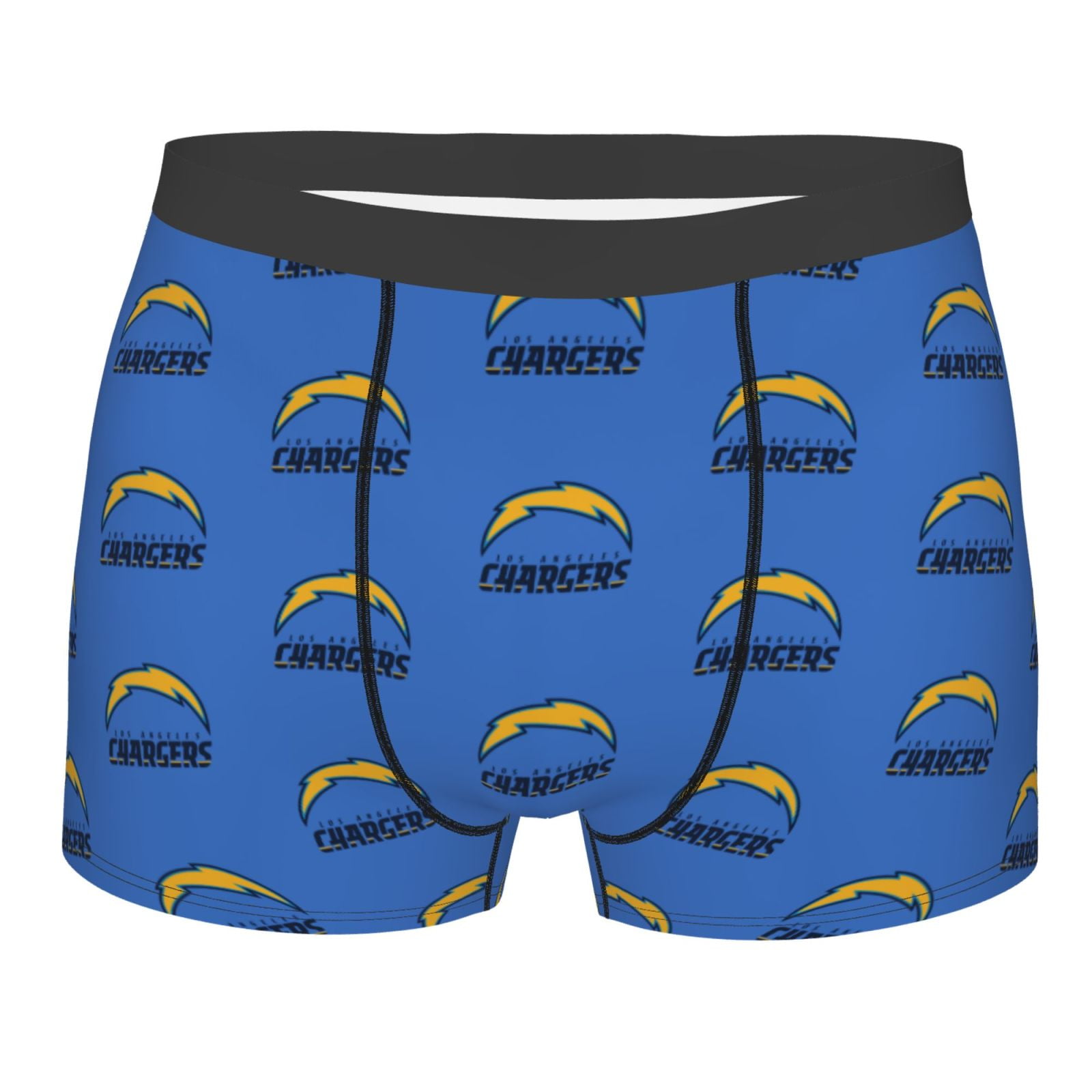 Chargers Sports Theme Men Teen Boys Boxer Briefs (S-XXL) Fun Boxers ...