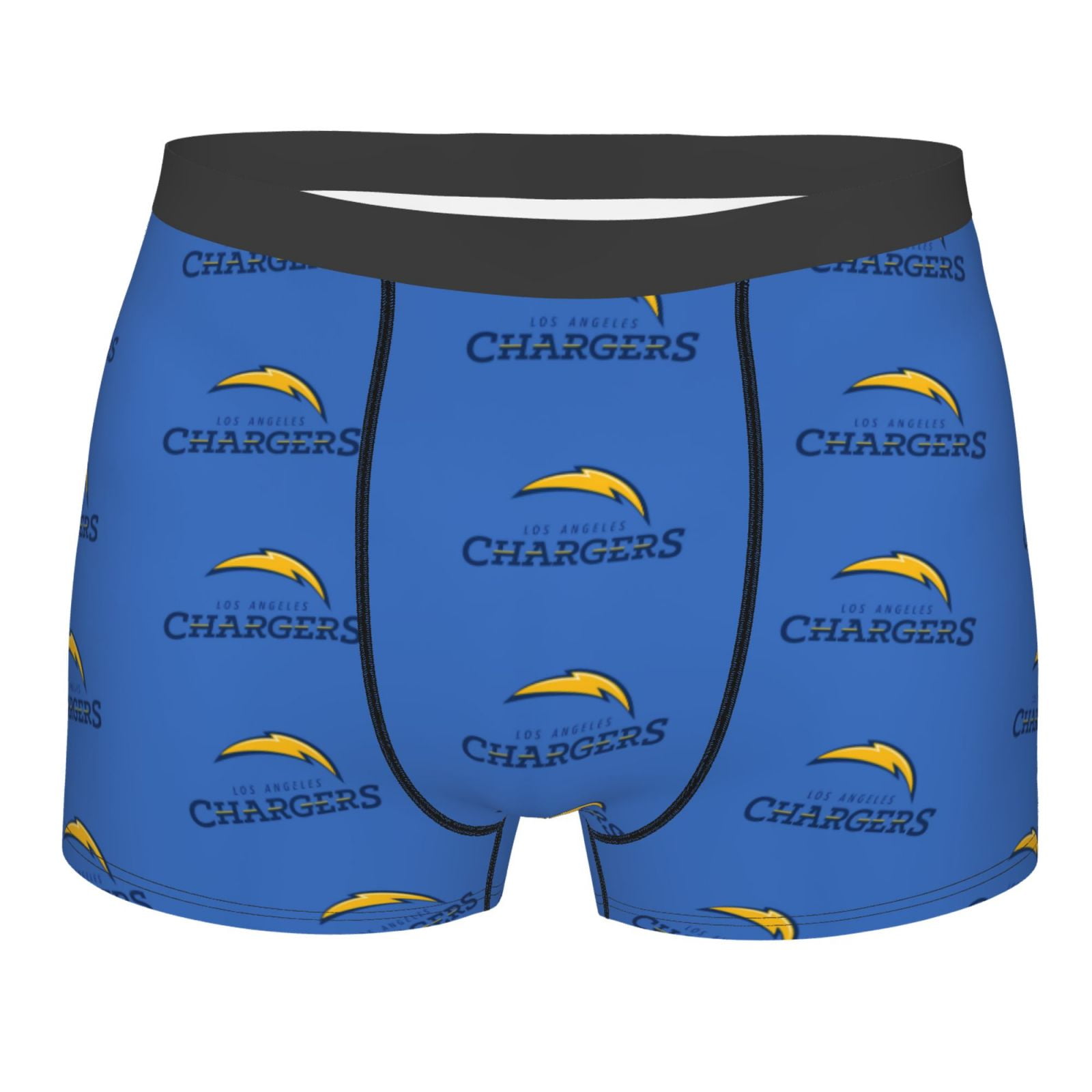 Chargers Sports Theme Men Teen Boys Boxer Briefs (S-XXL) Fun Boxers ...