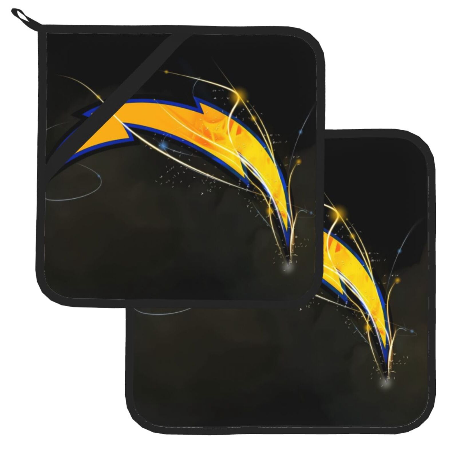 Chargers Square insulated pot mat (set of two), kitchen insulation mat ...