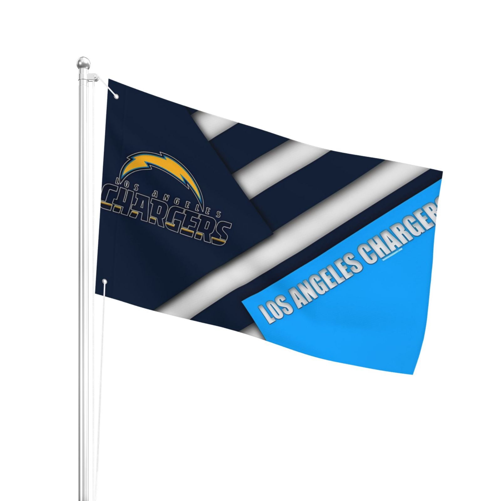 Chargers Three Layer personalized Double Sided Flag Football Fans ...
