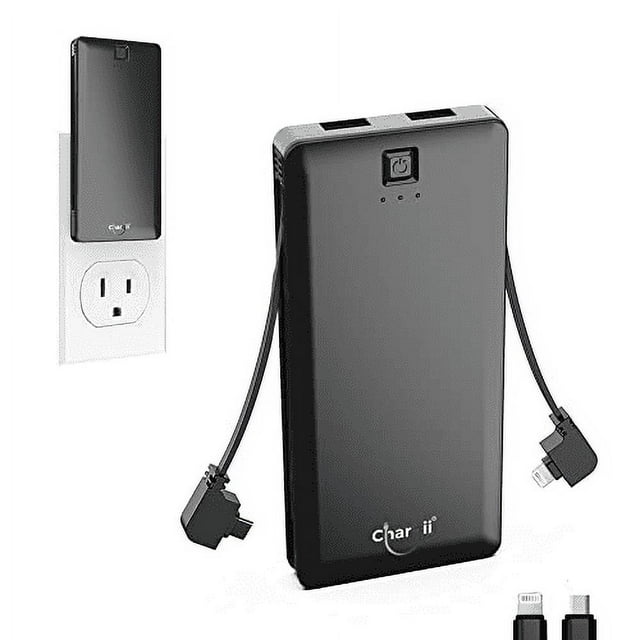 Chargii Portable Charger - Android Power Bank with 2 USB Outputs, High ...