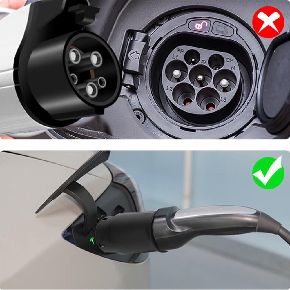Charging Adapter,J1772 To Iec62196 2 Adapter Sae To Type 2 To Iec62196 ...