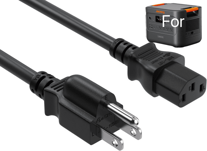 Charging Cable Compatible with Jackery 3000/2000/1500/1000 Pro, Ecoflow ...