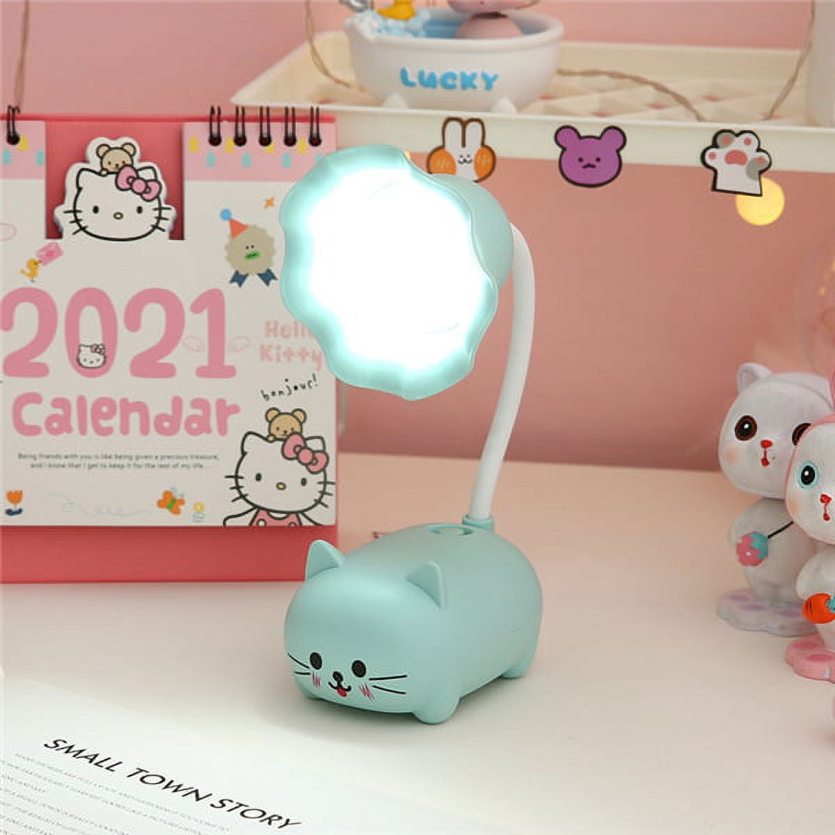 Charging Card Table Lighting Care Desk Pupils Dormitory Girl Bedroom ...