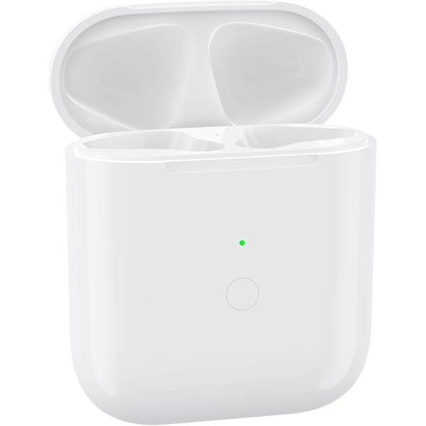 Charging Case Compatible with AirPods 1st & 2nd Gen, Wireless Charging ...