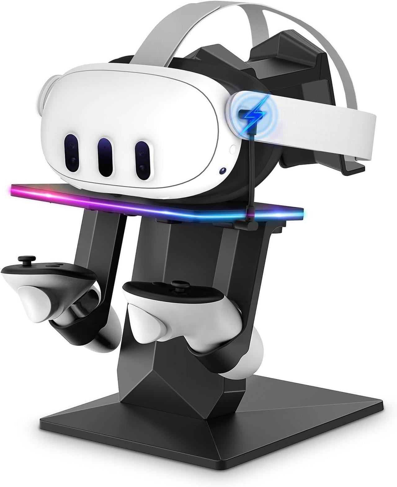 Charging Dock Compatible with Meta Quest 2/ Quest 3/Quest 3S/Quest Pro ...