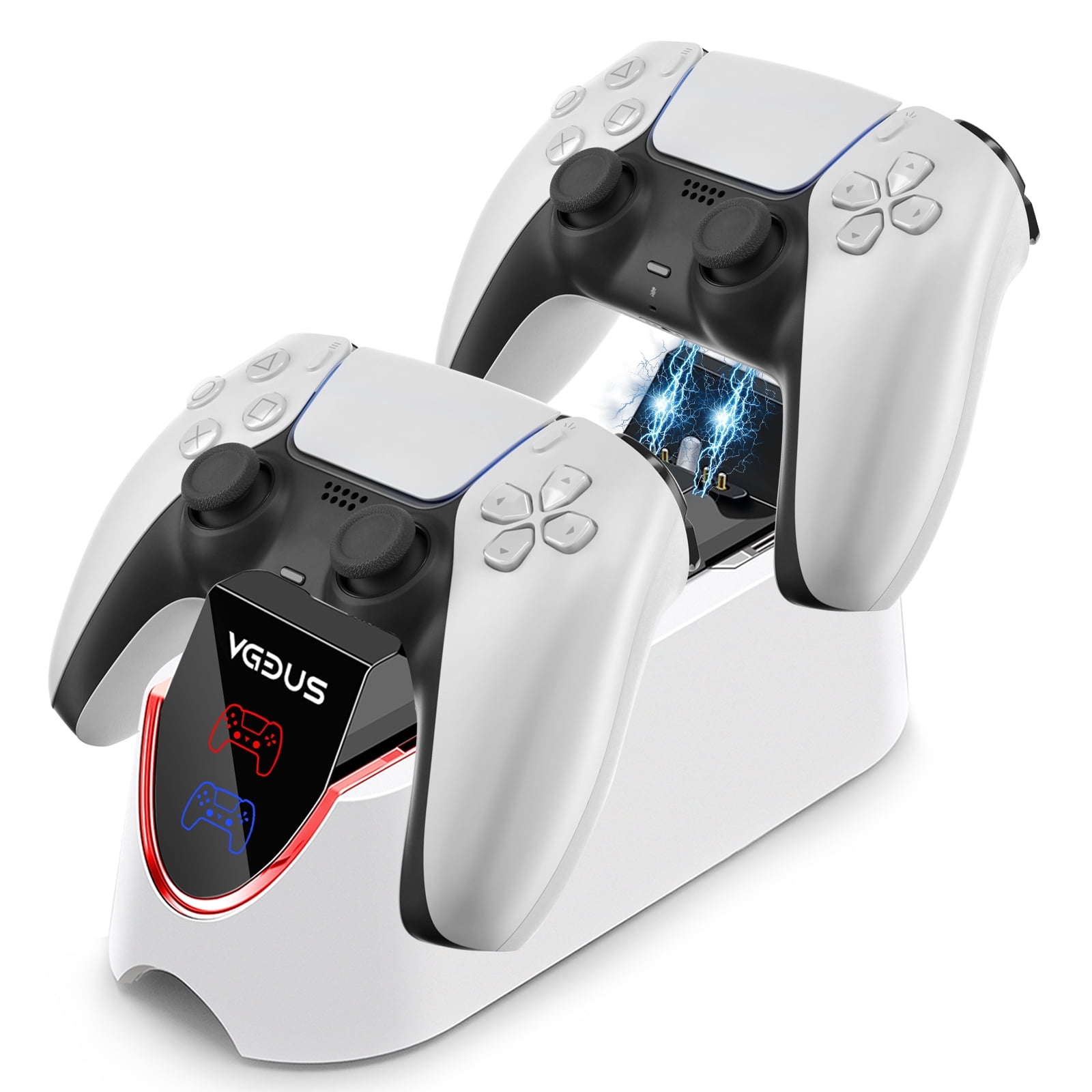 Charging Dock Fit for PS5 Controller, Dual USB Controller Charging ...