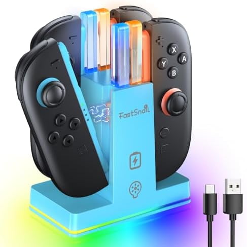 Charging Dock for Nintendo Switch 2(2025) for Joy-Con 2, Dual-Direction ...