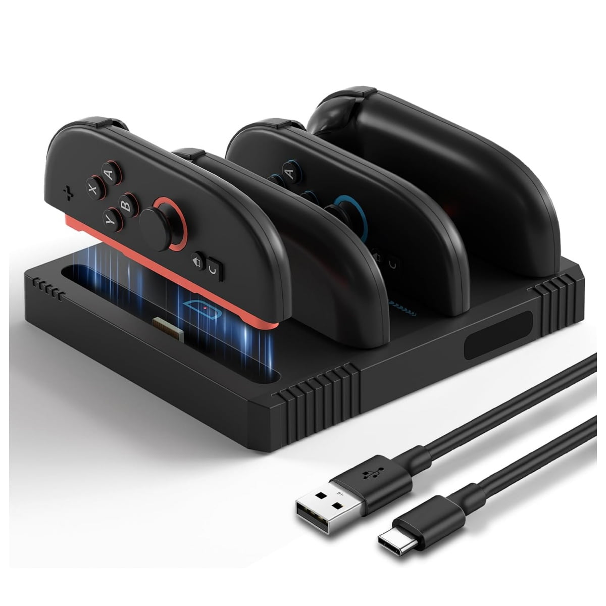 Charging Dock for Nintendo Switch 2 Joy Con Controllers, 4-in-1 Fast ...