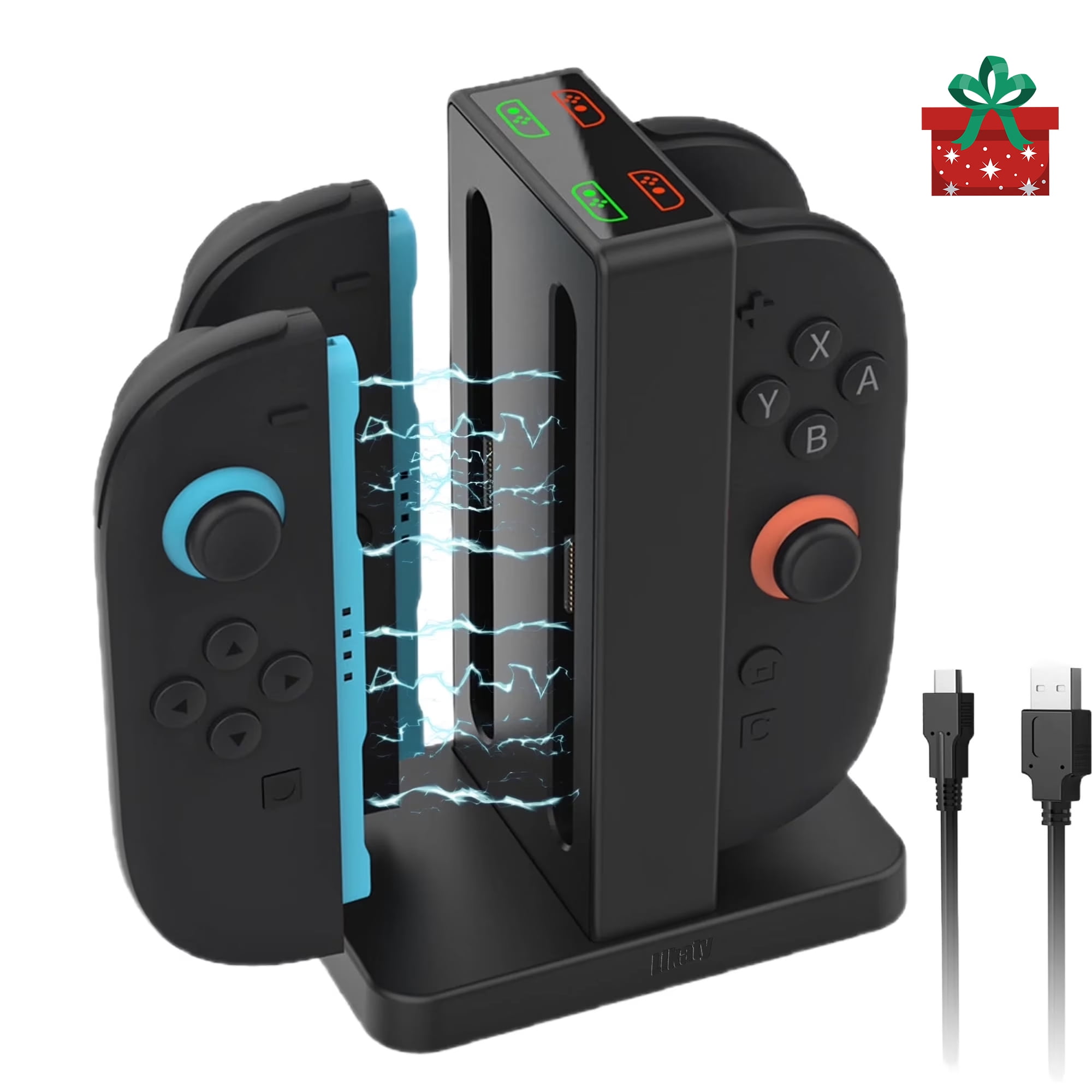 Charging Dock for Nintendo Switch 2 Joy Con, Supports Dual-Direction ...