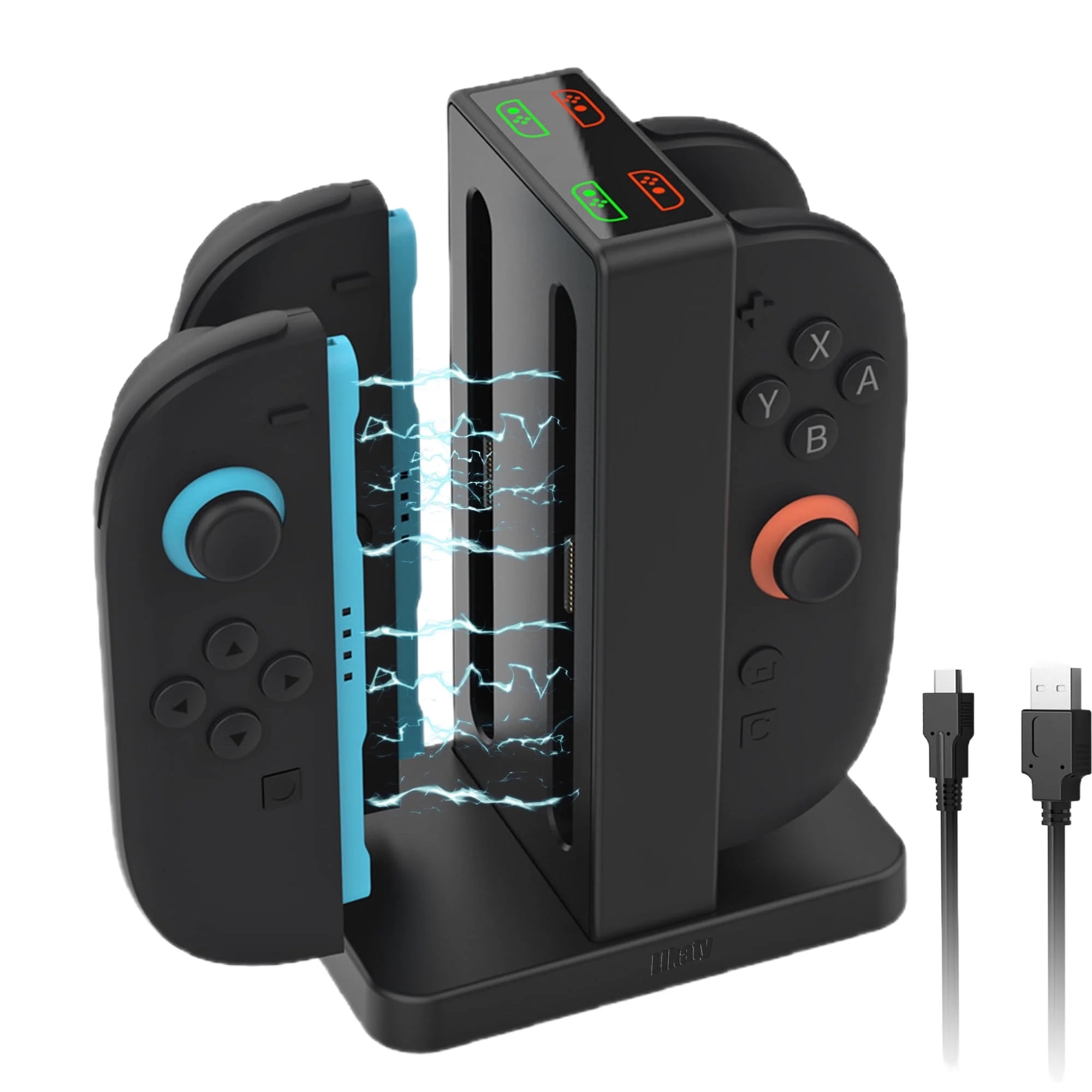 Charging Dock for Nintendo Switch 2 Joy Con, Supports Dual-Direction ...
