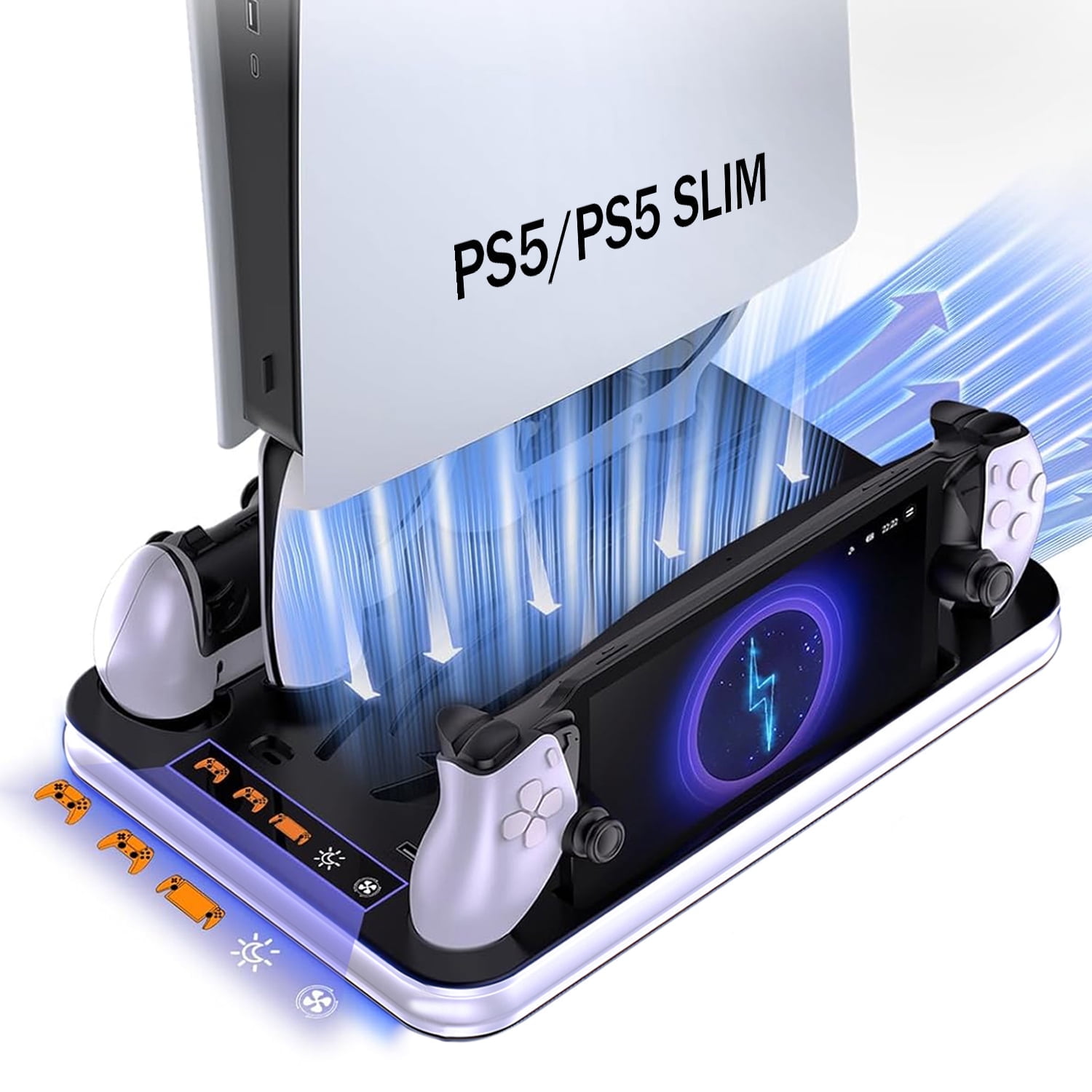 Charging Dock for PlayStation Portal, for PS5 Controller Charger Base ...