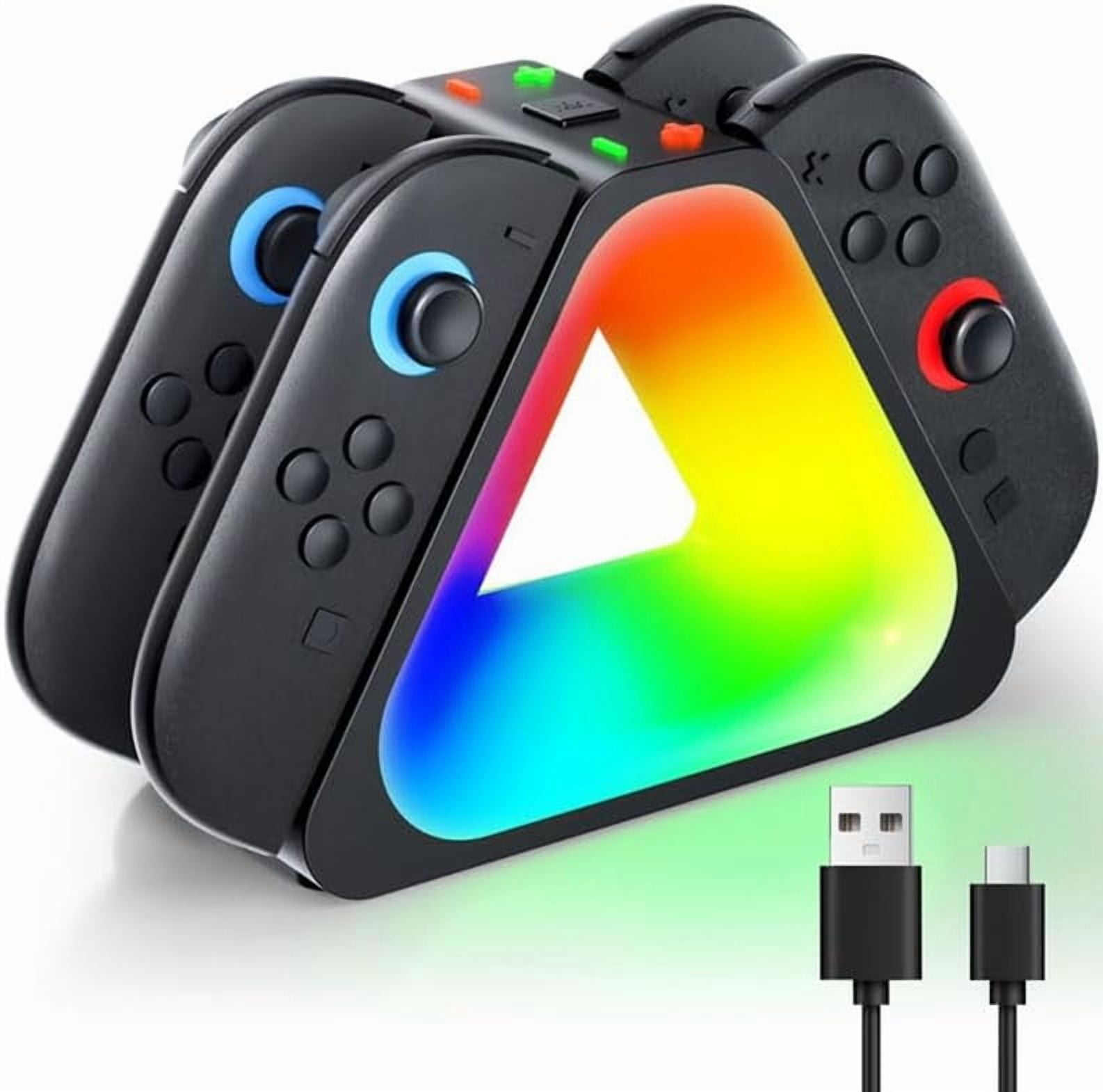Charging Dock for Switch 2 2025 JoyCon，4 in1 Controller Charging ...