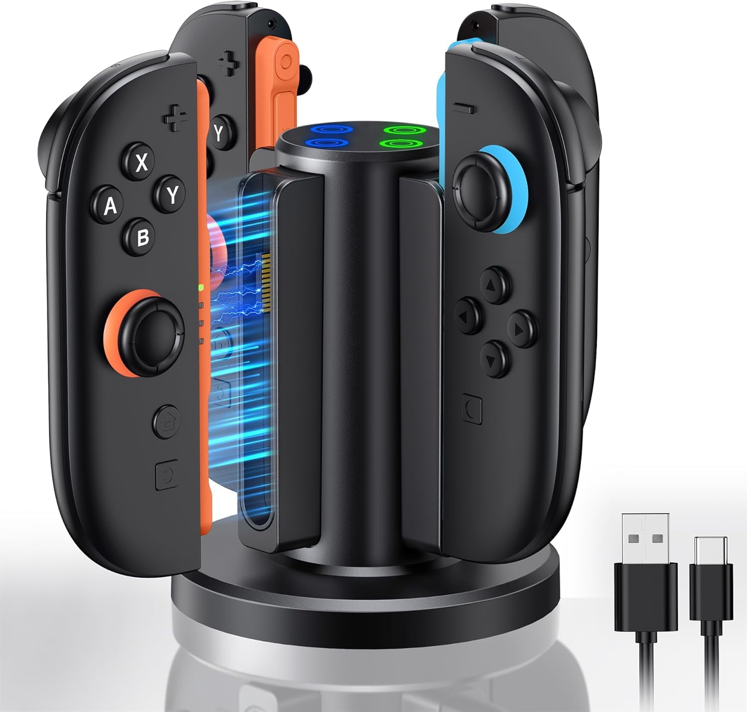 Charging Dock for Switch 2 Controller, Charger Station for Joycon 2 ...