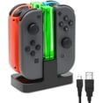 Nintendo Switch Joy-Con Control Dock: 2-in-1 Charger Station with ...