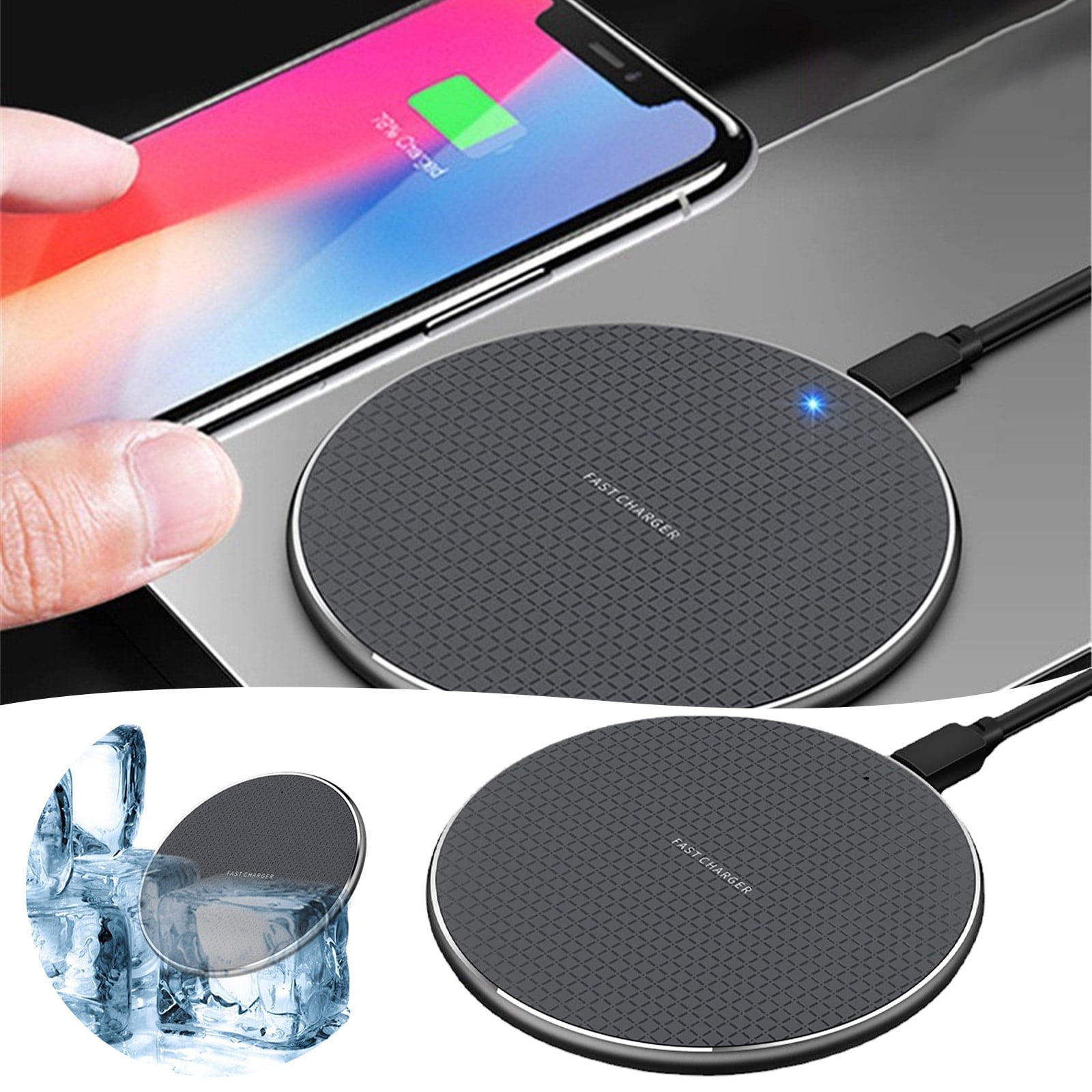 Charging Plate Wireless Charging Pd Three in One Wireless Charging ...