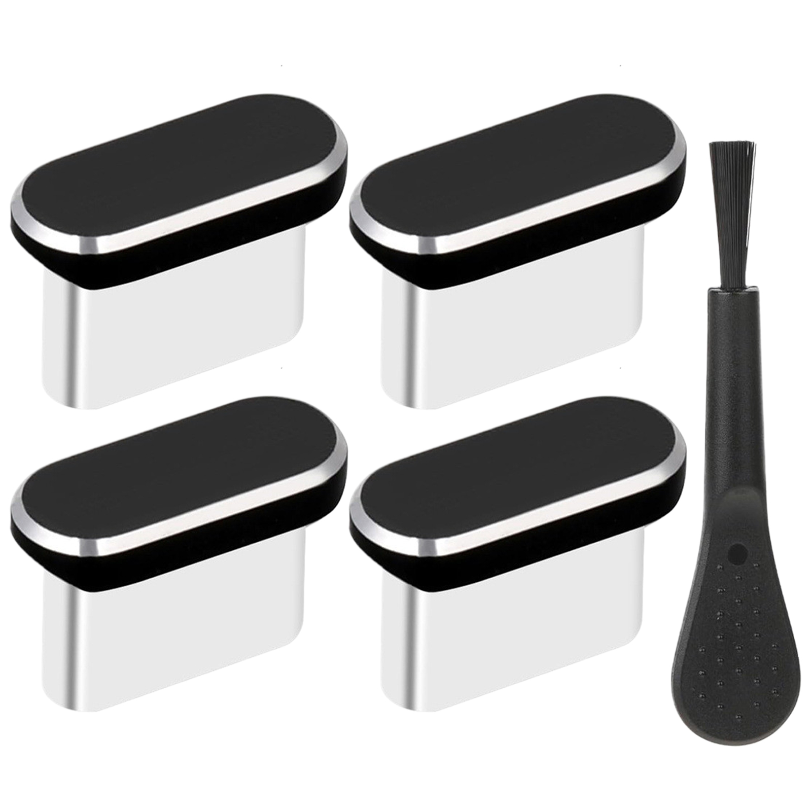 Charging Port Cover，Dust Plug with Brush for Phone，Type C Anti Loss ...