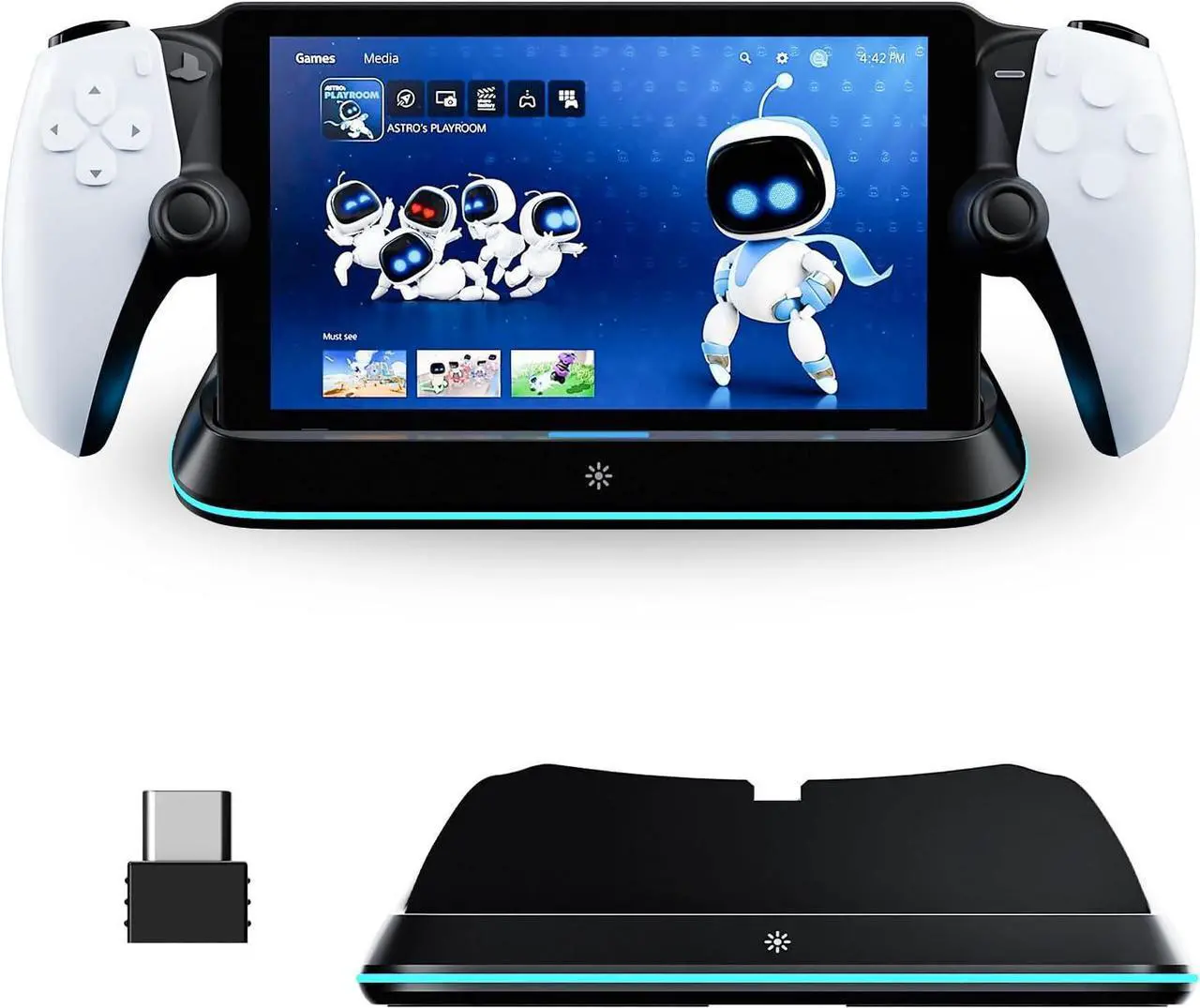 Charging Stand for PS Portal Remote Player, Charger Dock for ...