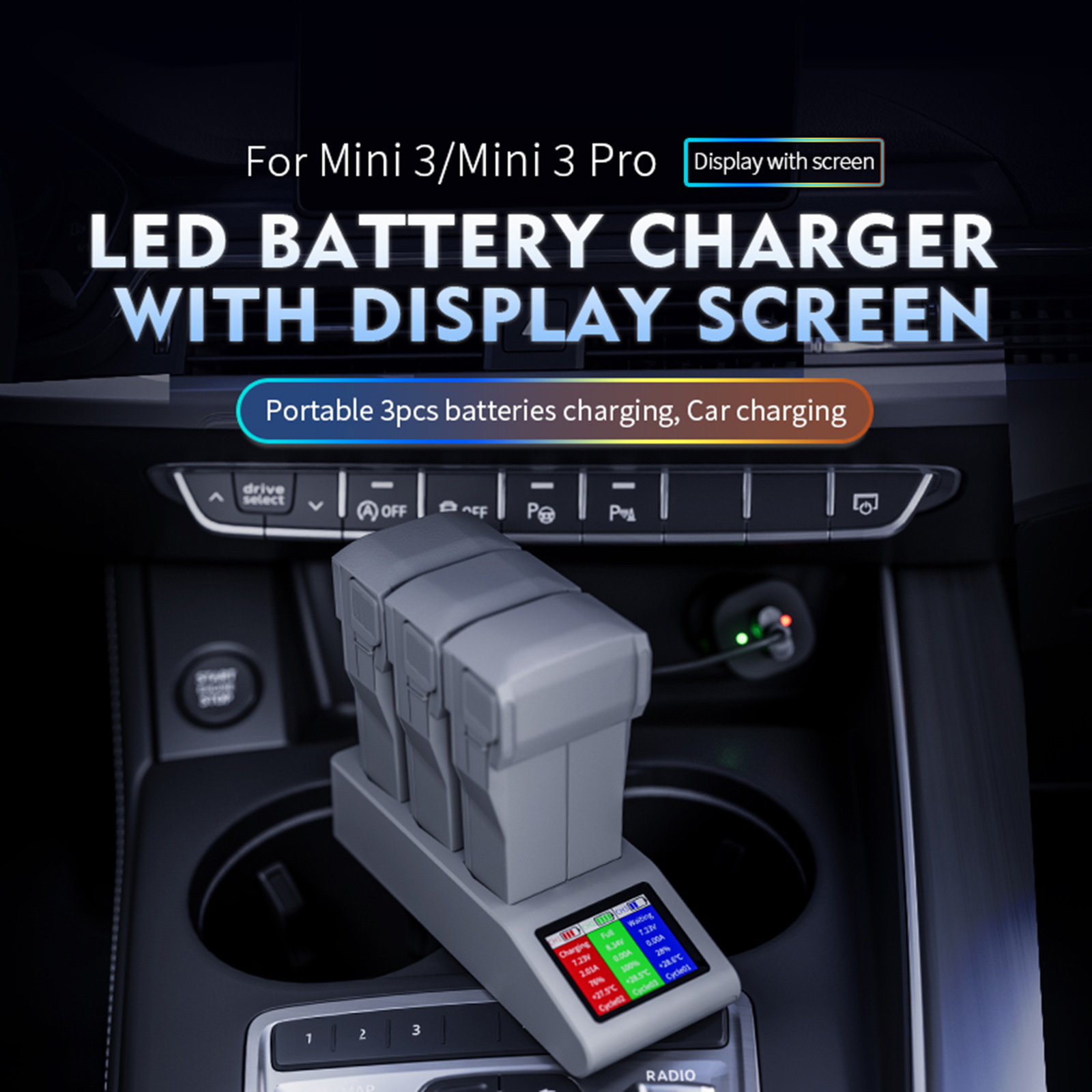 Charging Station Intelligent Flight Battery Charger Charge Up To 3 ...
