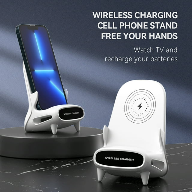 Charging Station with Light Wireless Charger, - Certified 15W Max Fast ...