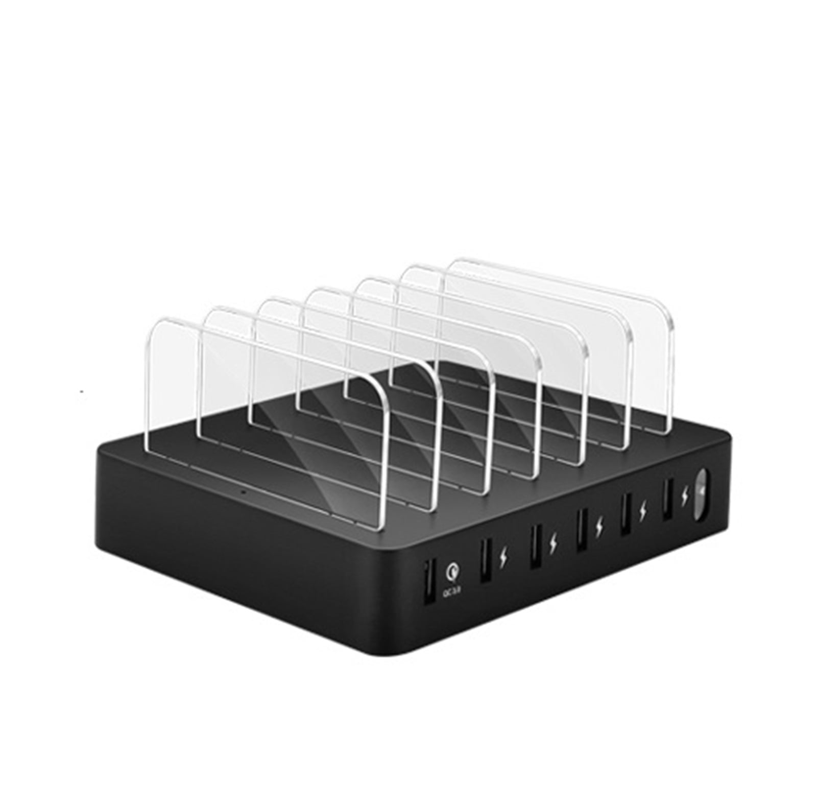 Charging Station,Multi USB Charger Hub 8 Ports QC 3.0 Fast Charging ...