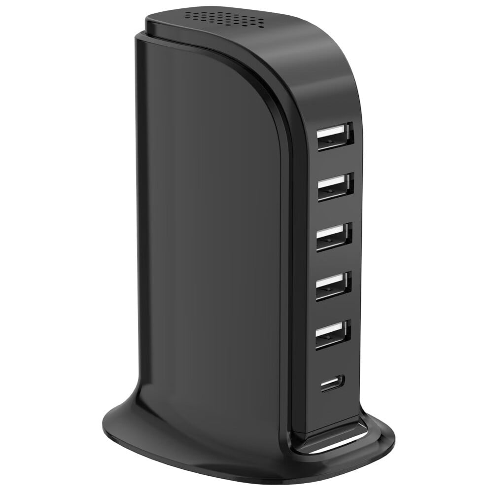 Charging Station for Multiple Devices 40W Upoy,Wall Charger Block 5 USB ...