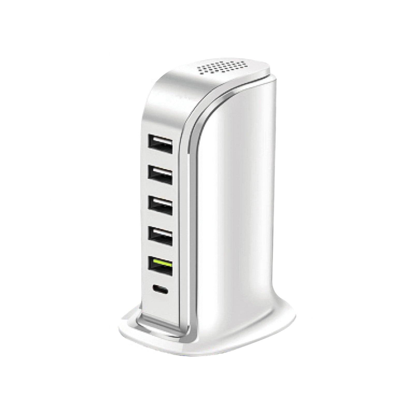 Charging Station for Multiple Devices 40W, Wall Charger Block 5 USB ...