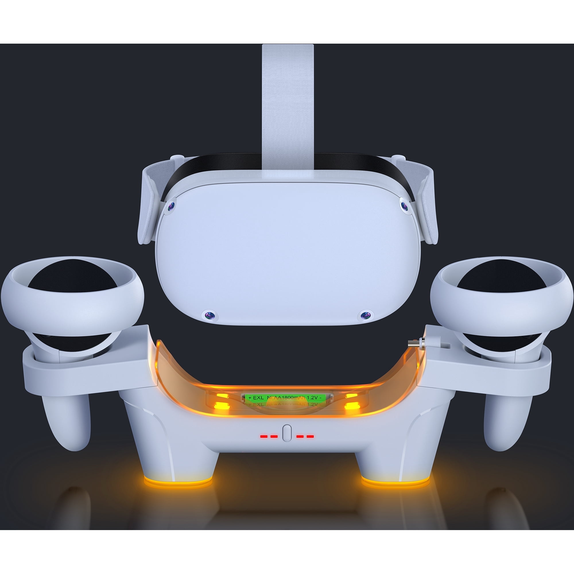 Charging Station for Oculus Quest 2/Meta Quest 2, VR Charging Dock ...