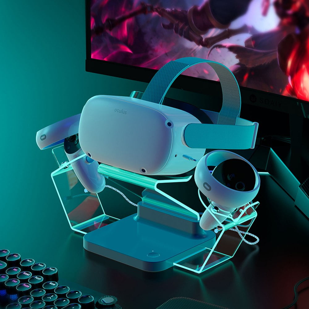 Charging Station for Oculus Quest 2, VR Charging Dock, VR Headset ...
