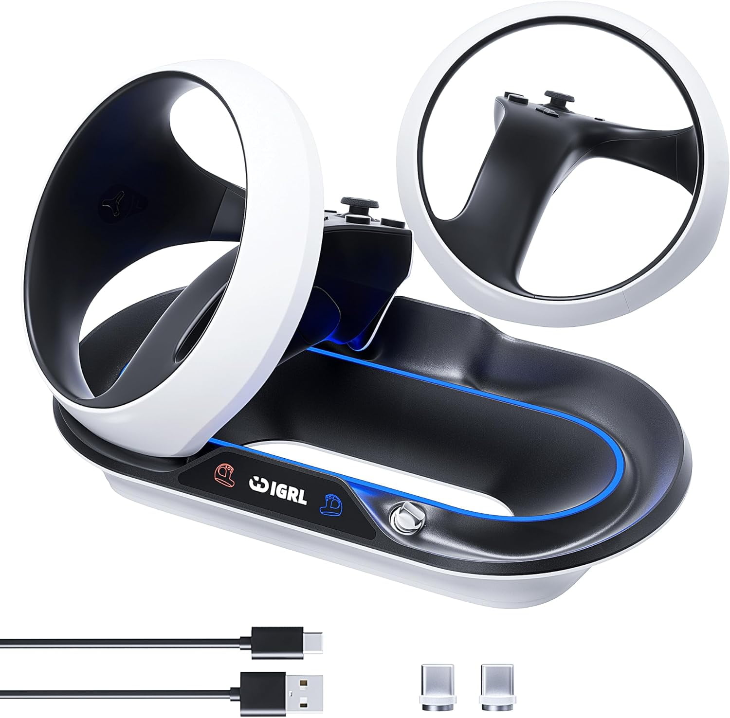 Charging Station for PSVR2 Controller, Playstation VR2 Charging Dock ...