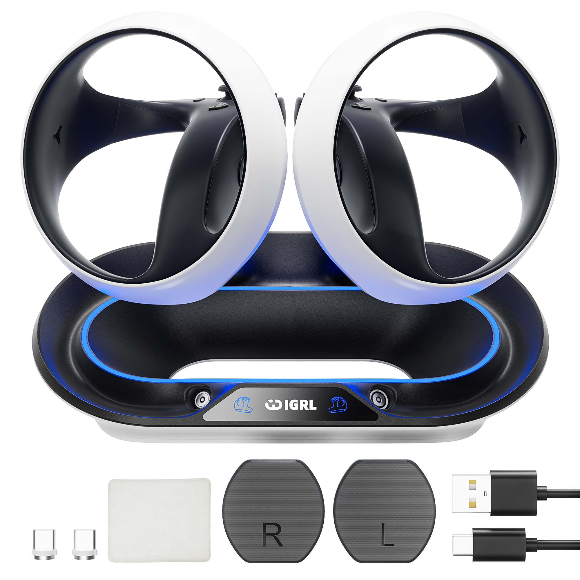 Charging Station for PSVR2 Controller, Playstation VR2 Charging Dock ...