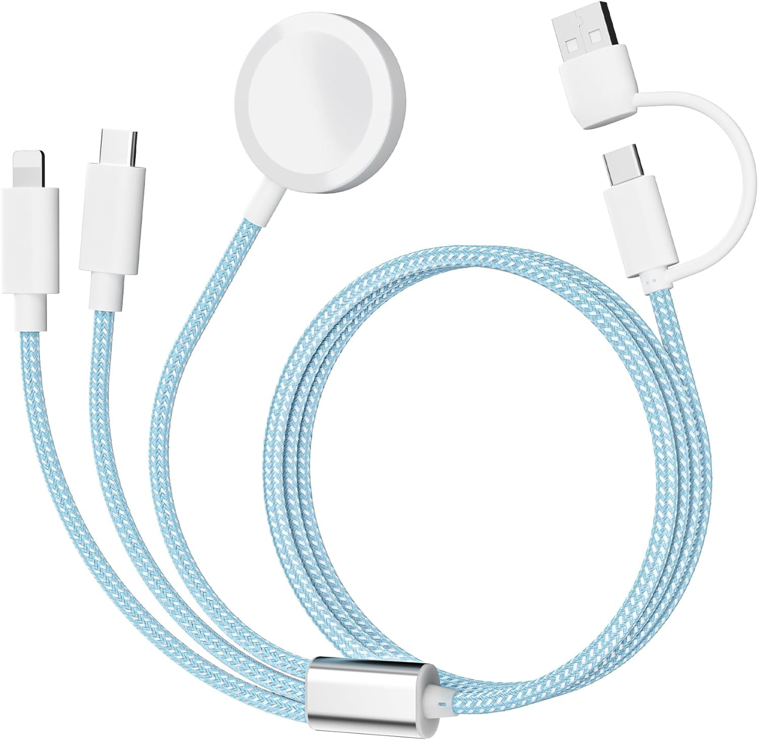 Charging USB C Watch Phone Charger 3 in 2 Cable, Compatible with Watch ...