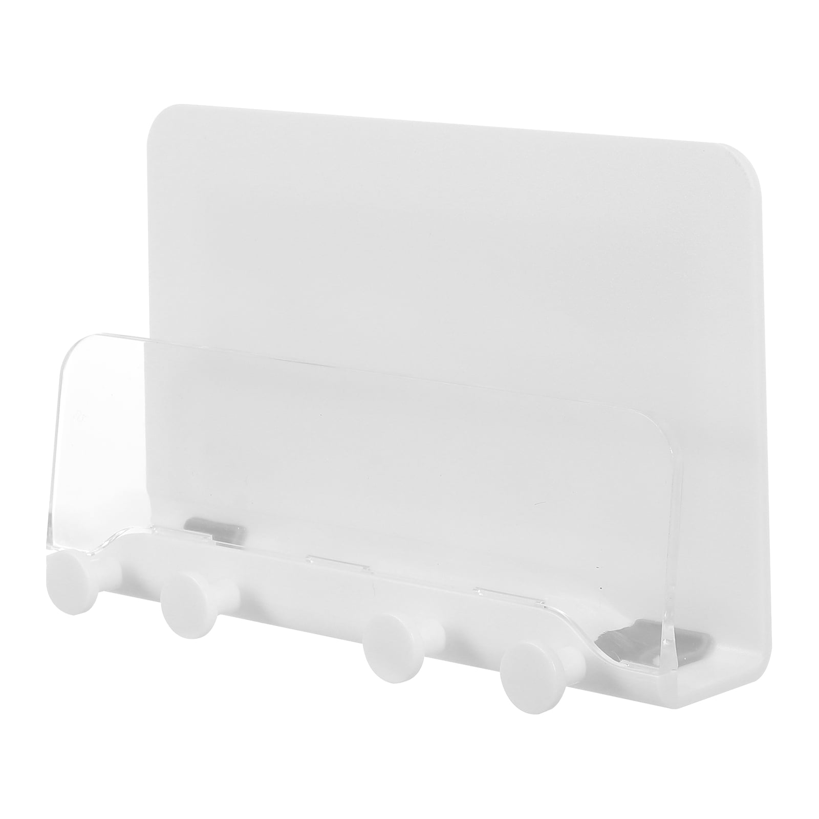 1Pc Hole Phone Storage Holder for Home Bedroom Dormitory (White ...