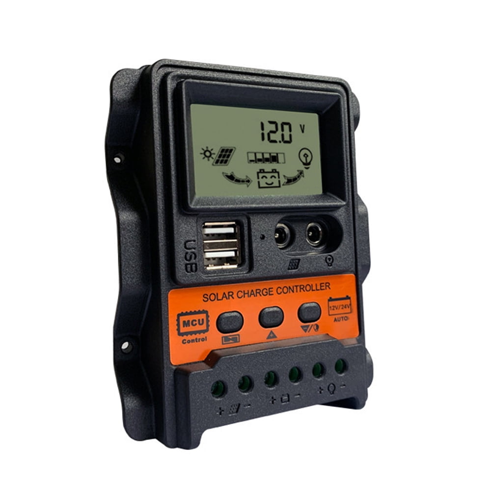 Charging controller,Output 12volt 12volt 24volt Display Solar Pwm Usb ...