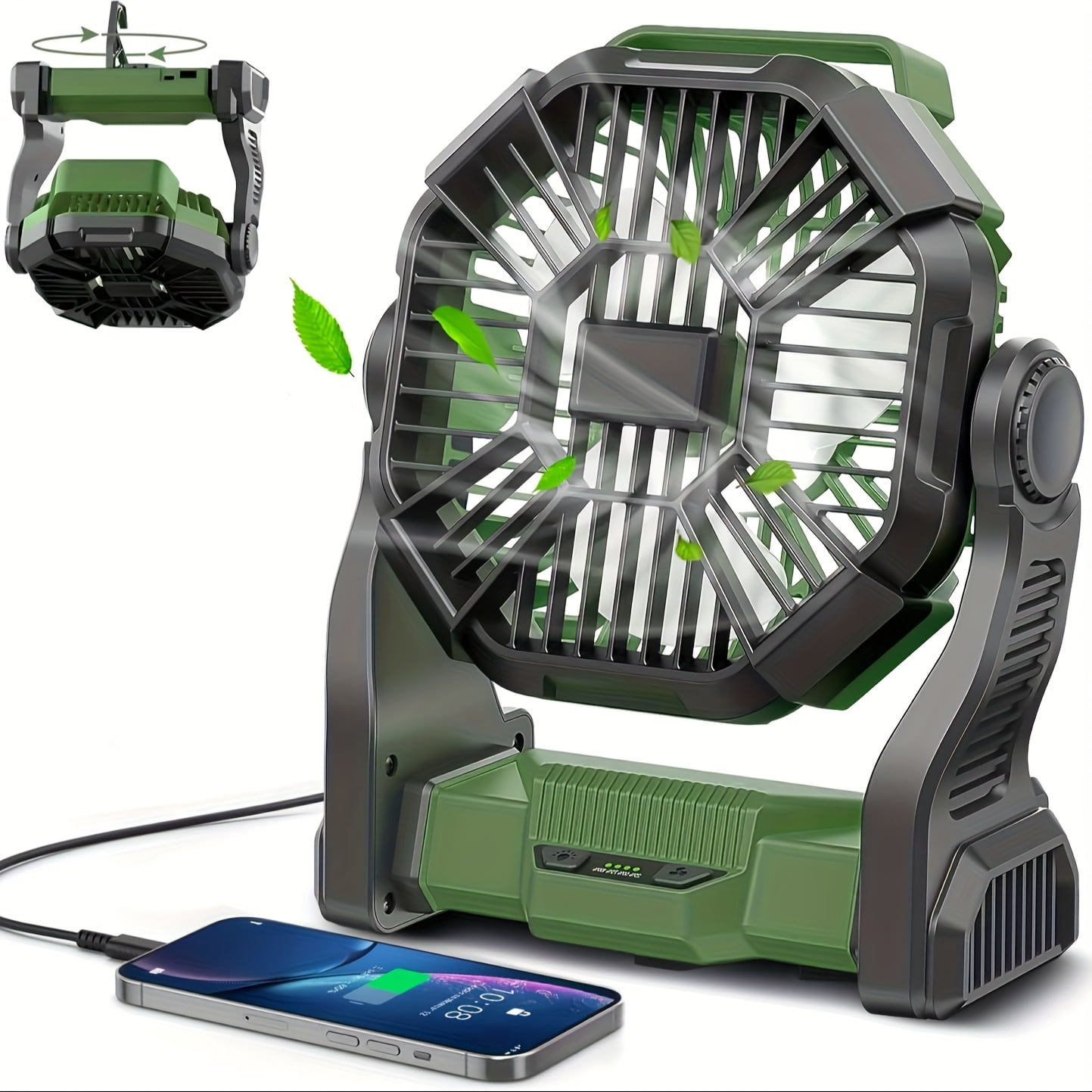 Charging+lighting+fan Three In One Electric Fan Camping Fan Battery ...