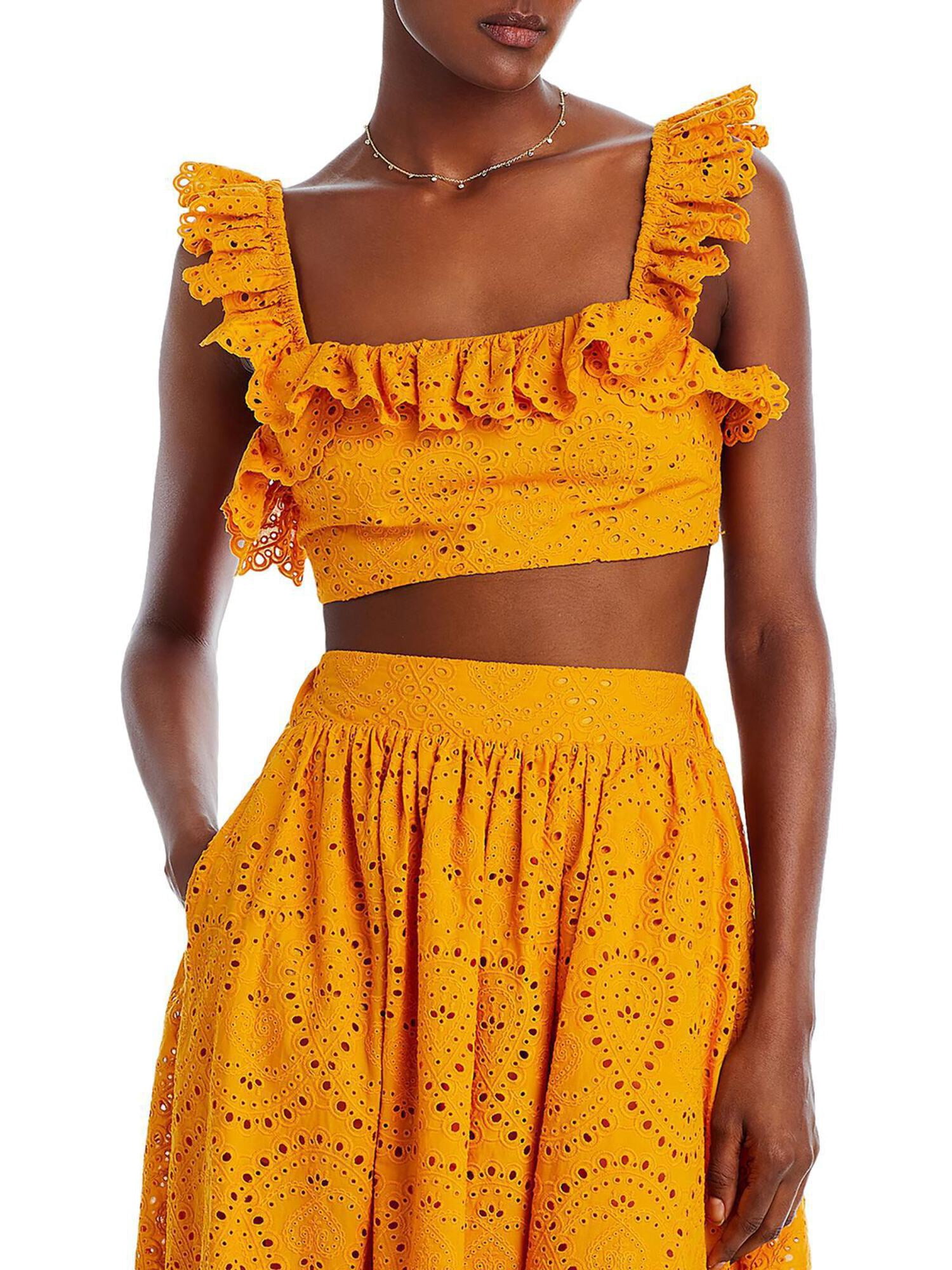 Charina Sarte Las Dalias Crop Top - Walmart.com