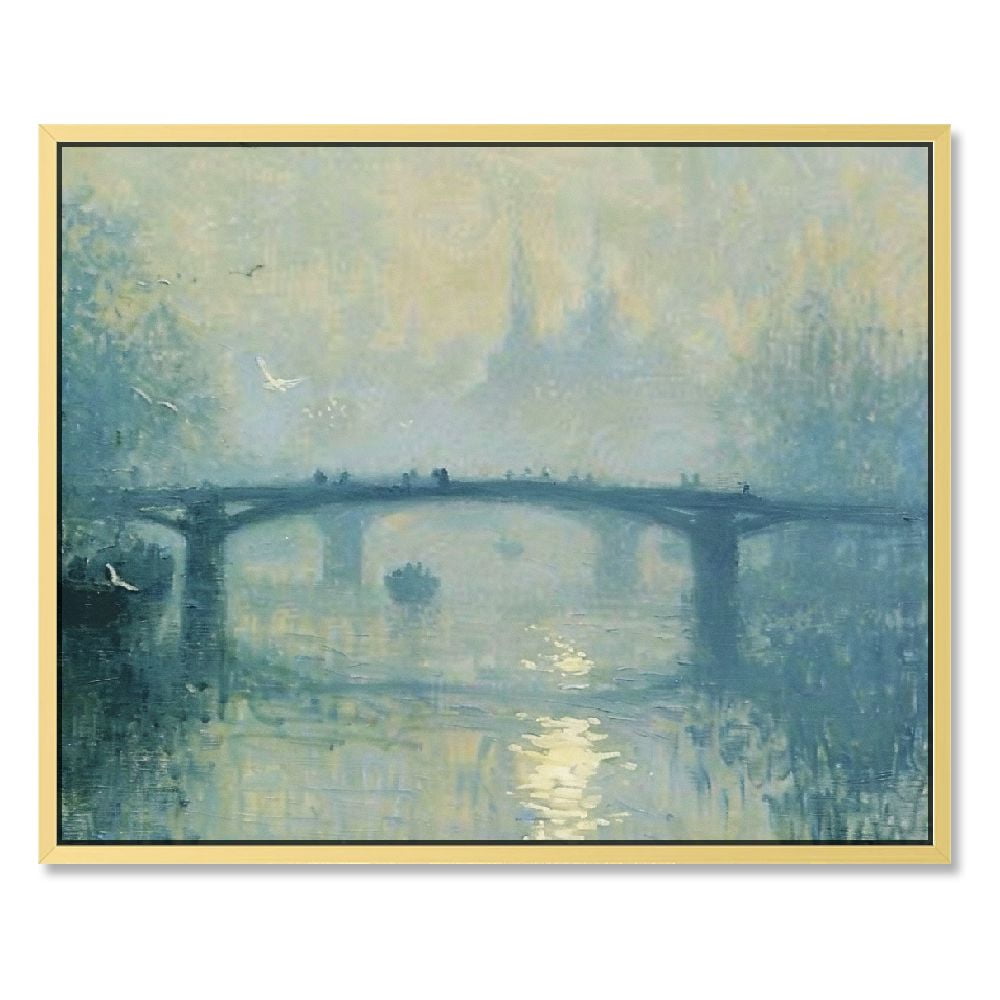 Charing Cross Bridge Poster - Wall Art - Impressionist Painting ...