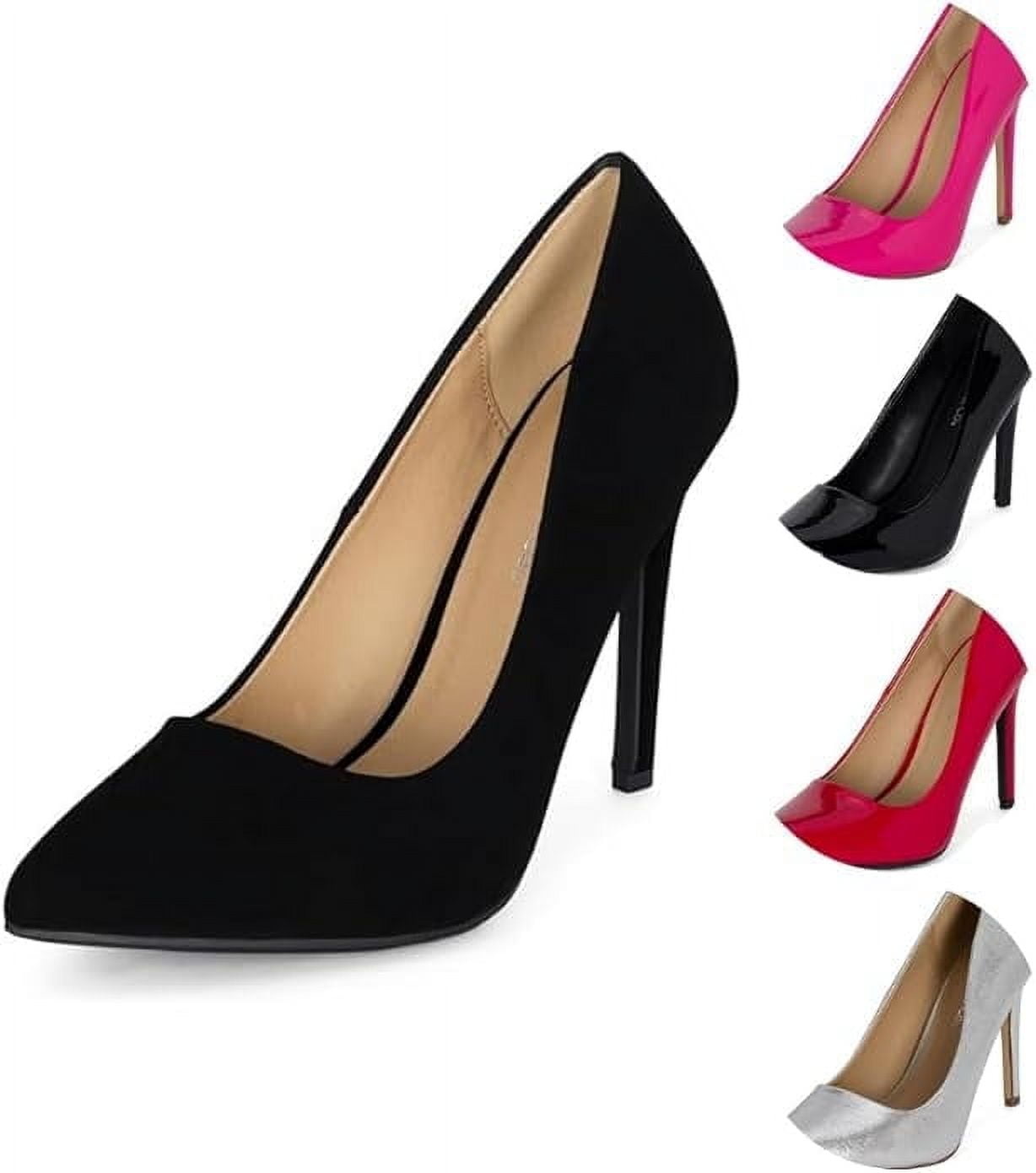 Chariot & Co: Mall- Womens Pointed Toe Stiletto Pumps - 4" Heels ...