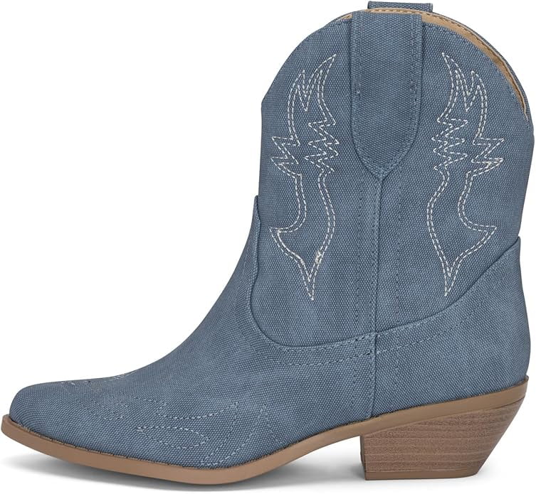 Chariot & Co -Susan- Womens Cowboy Cowgirl Western Ankle Booties ...