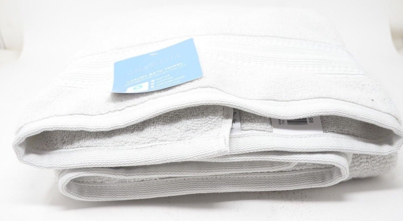 Charisma Luxury Bath Towel - 100% Hygro Cotton in Silver - Walmart.com