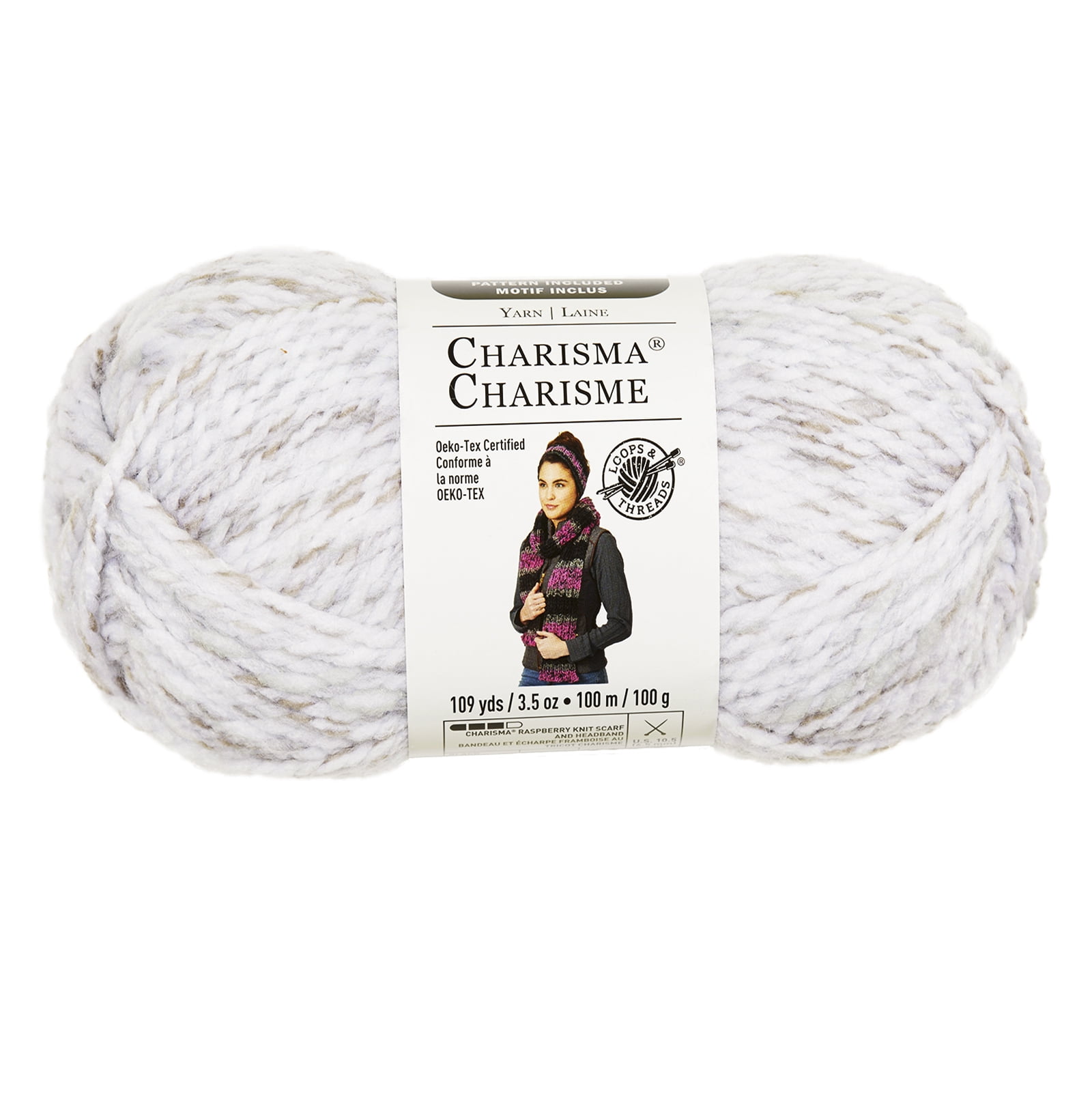 Charisma Yarn by Loops & Threads - Multicolor Yarn for Knitting ...