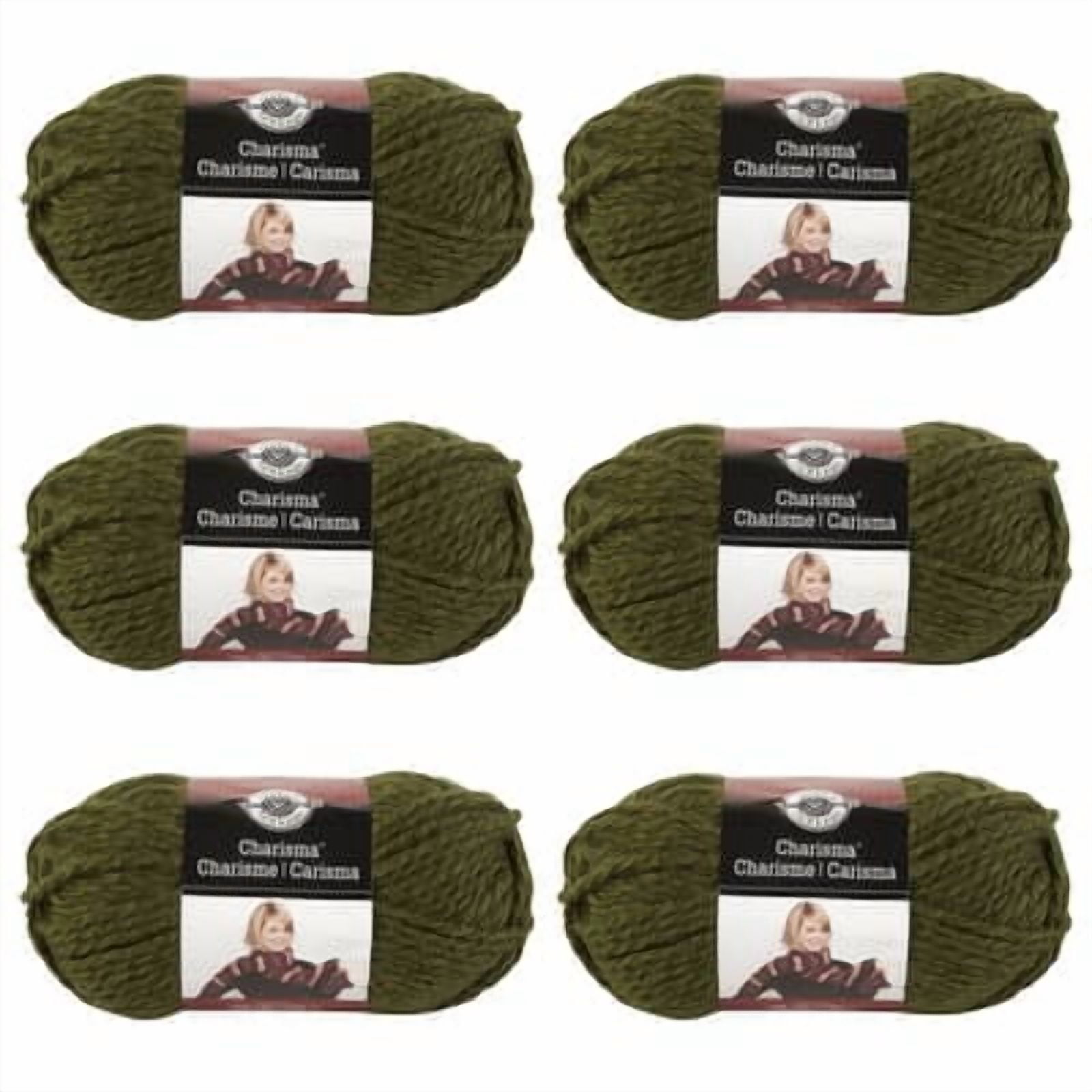 Charisma Loops & Threads Yarn - Multicolor Bulky Acrylic for Knitting ...