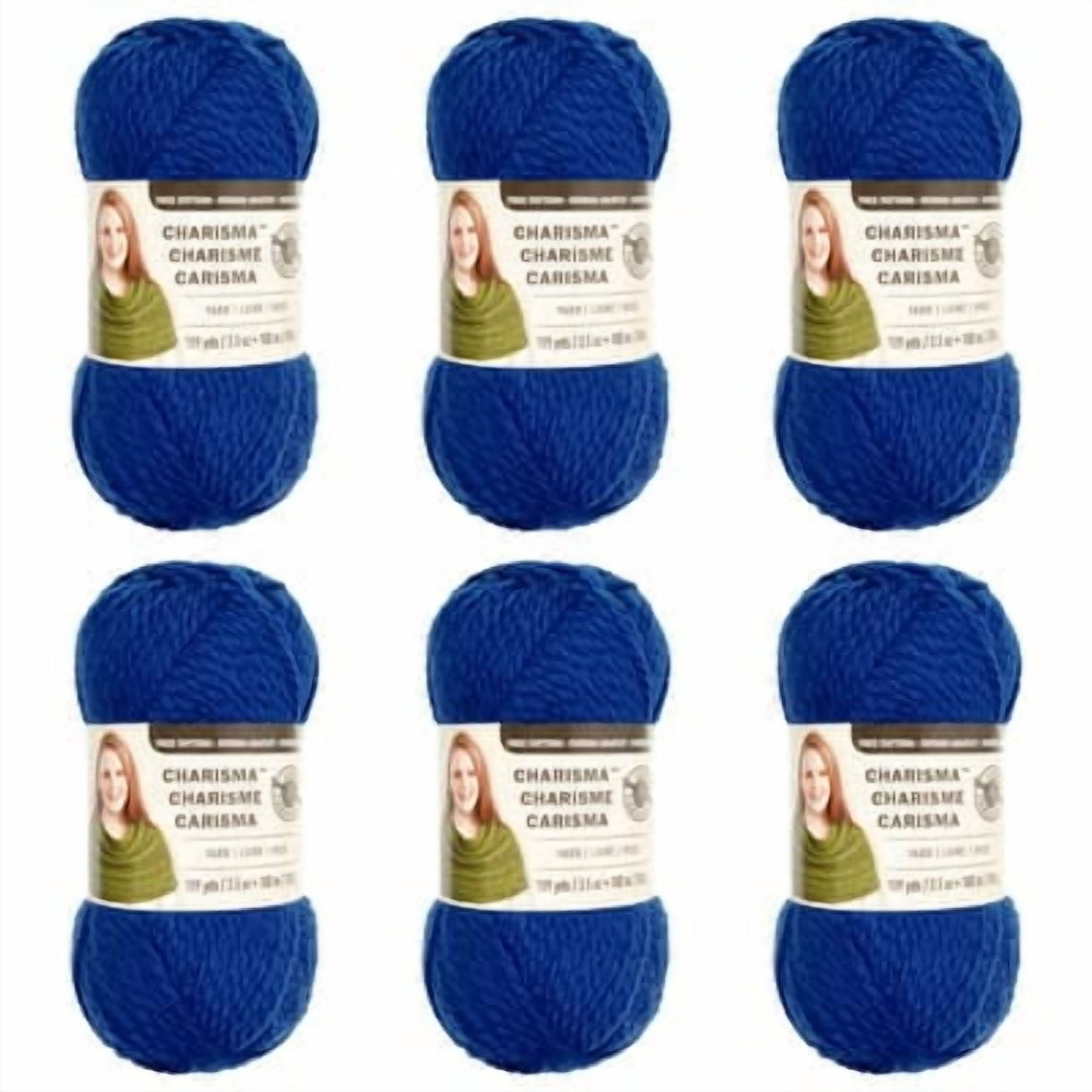 Charisma Yarn by Loops & Threads - Multicolor Yarn for Knitting - Crochet - Weaving - Arts ...