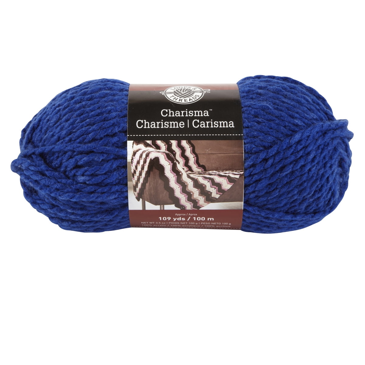 Charisma Yarn by Loops & Threads - Multicolor Yarn for Knitting ...