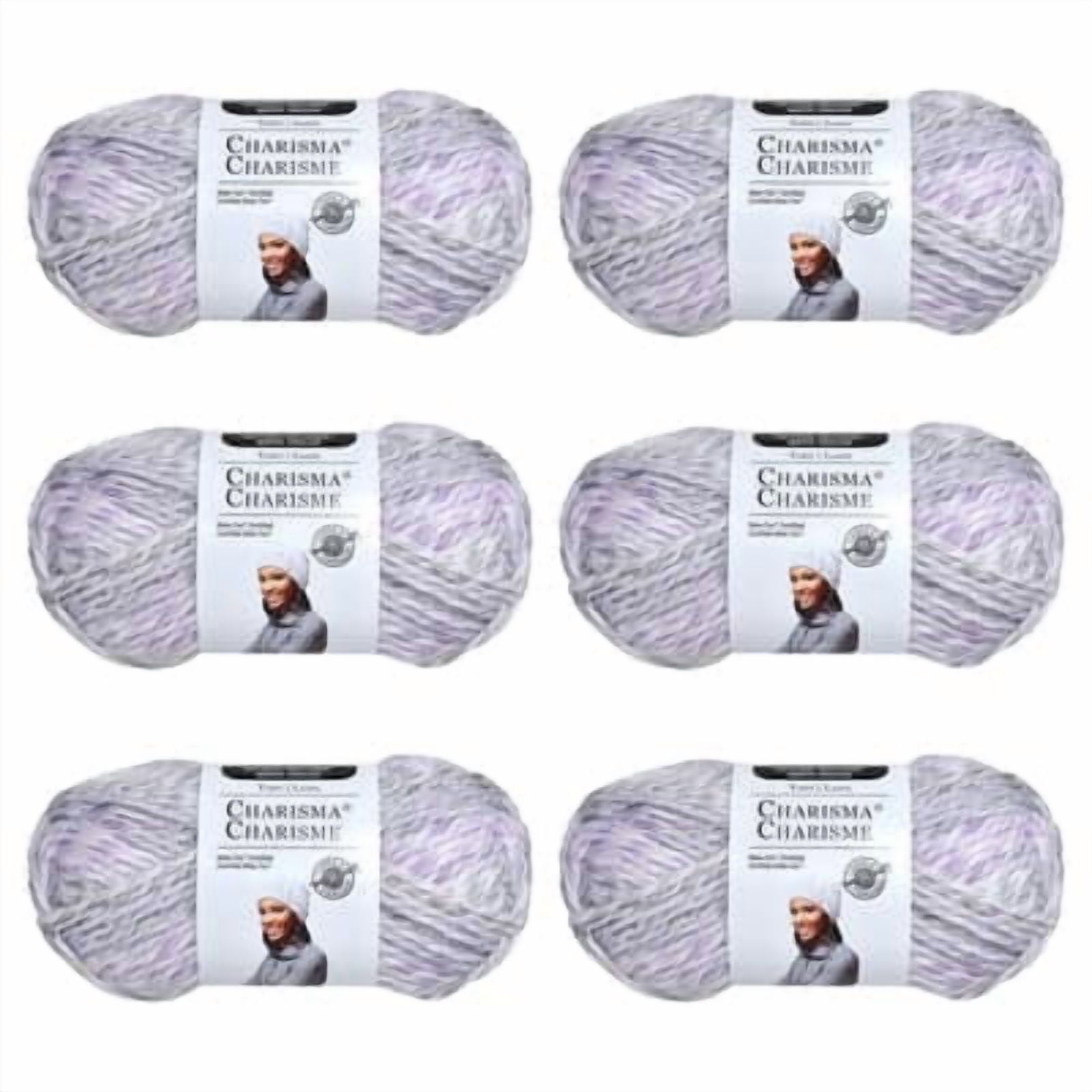 Charisma Yarn by Loops & Threads - Multicolor Yarn for Knitting ...